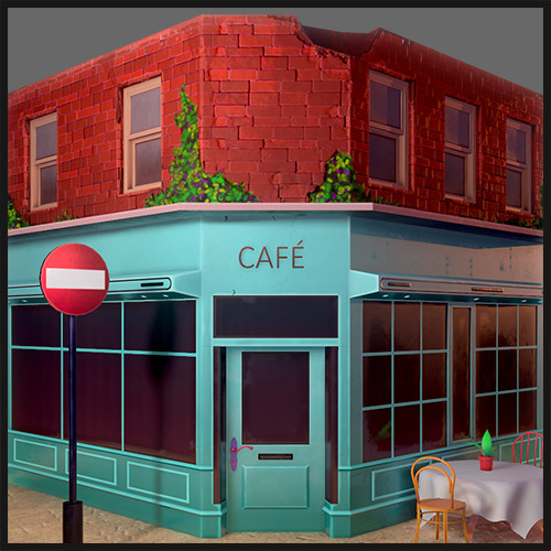 ArtStation - Café