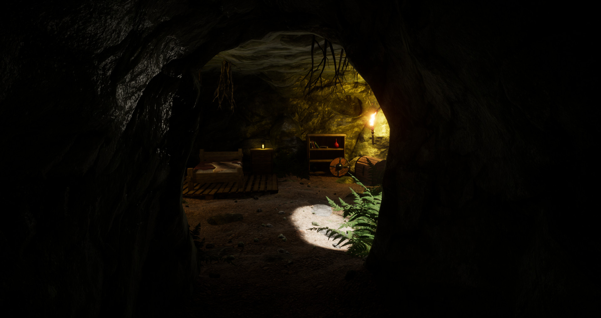 ArtStation - The Unreal Engine Cave Project
