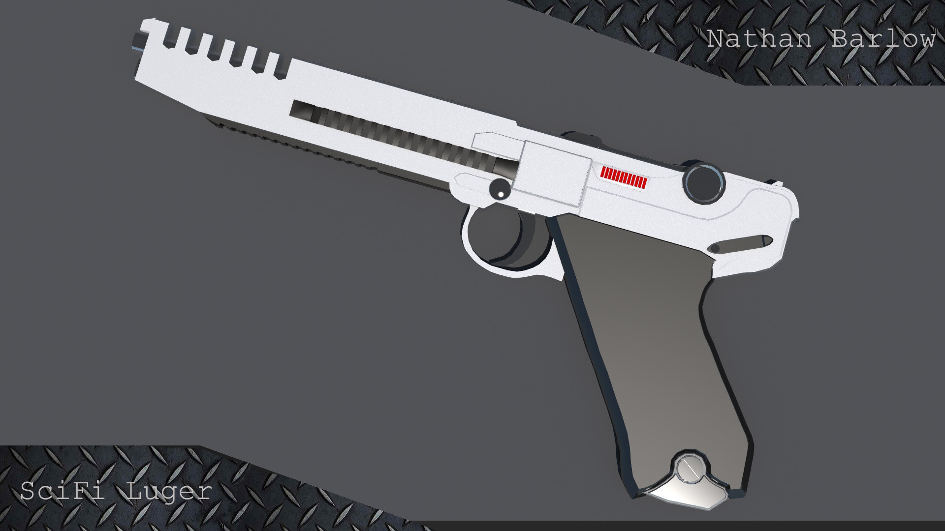 ArtStation - SciFI Luger