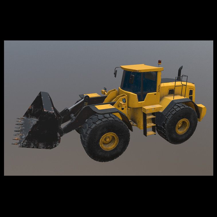 ArtStation - Wheel Loader