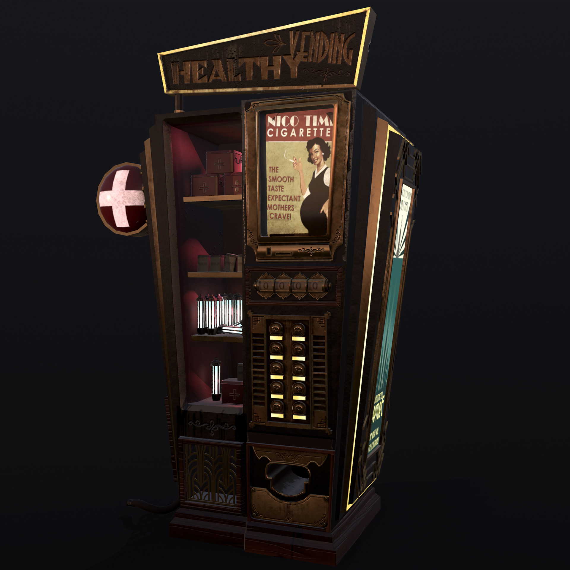 ArtStation - Bioshock Health Vendor