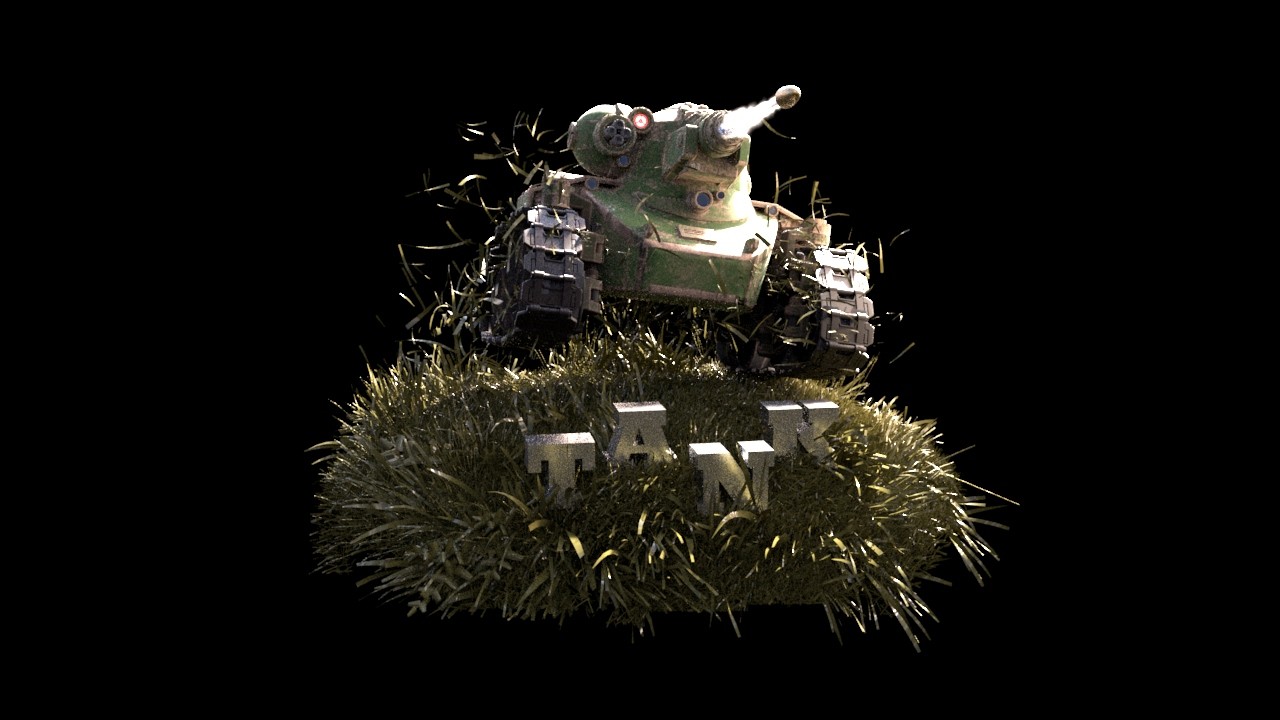 ArtStation - Free Time Practice Modeling: Run Down Futuristic One Man Tank