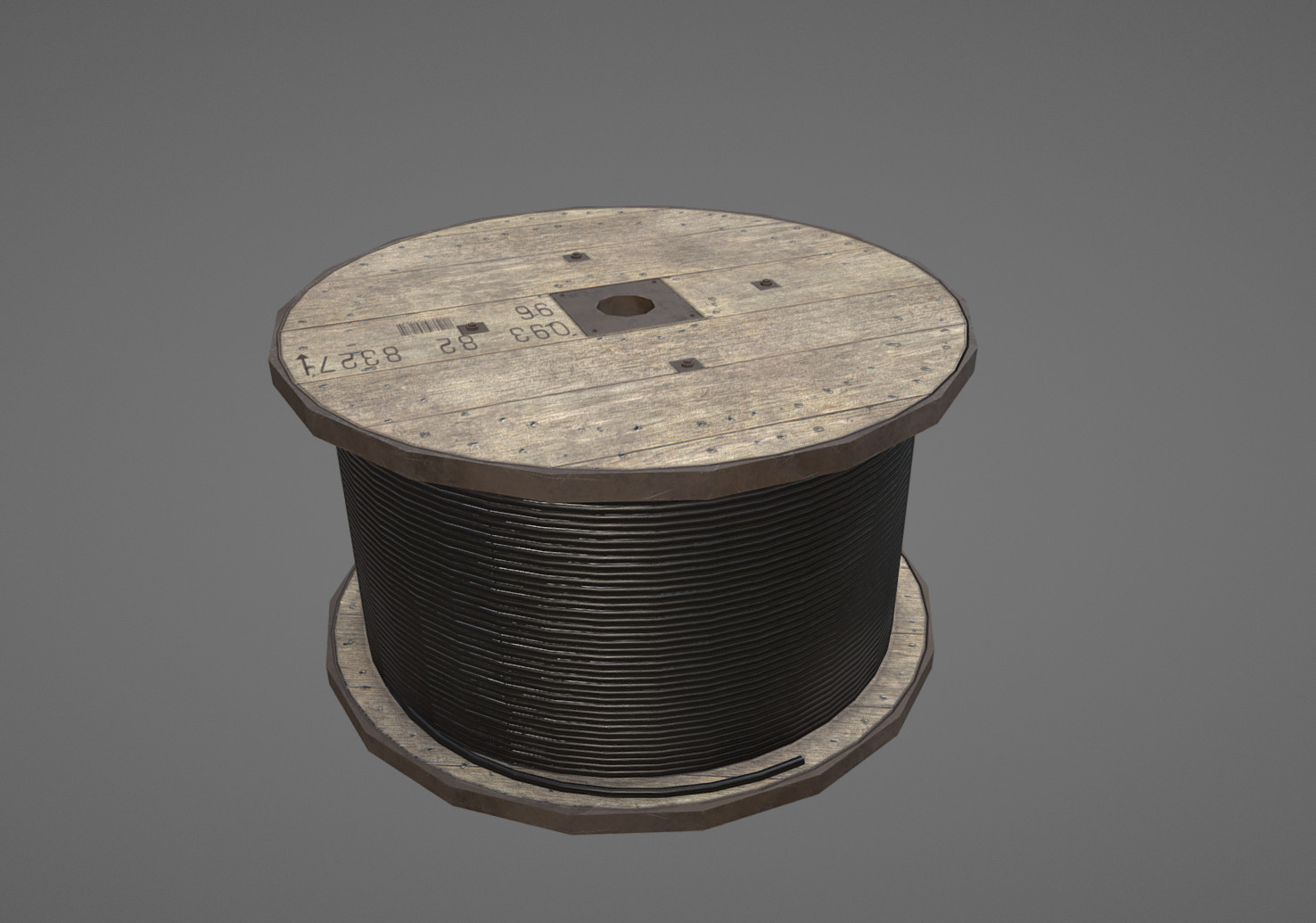 ArtStation - Cable Drum