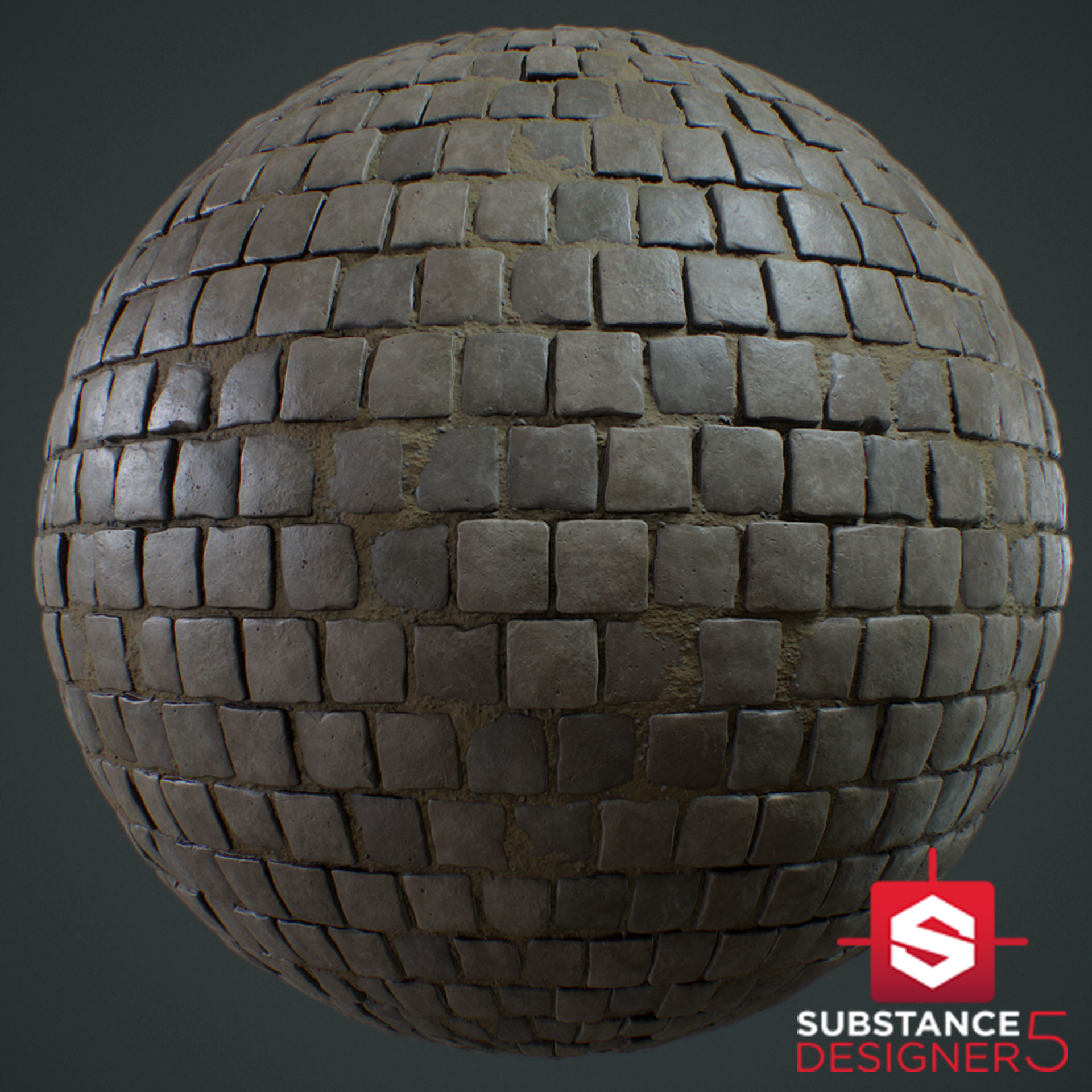 ArtStation - Substance Designer - Cobblestone