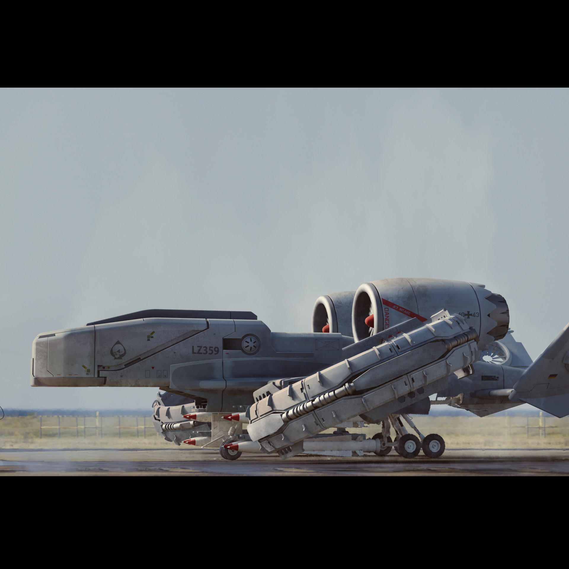 ArtStation - Heavy CAS drone