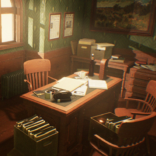 ArtStation - Detective Office