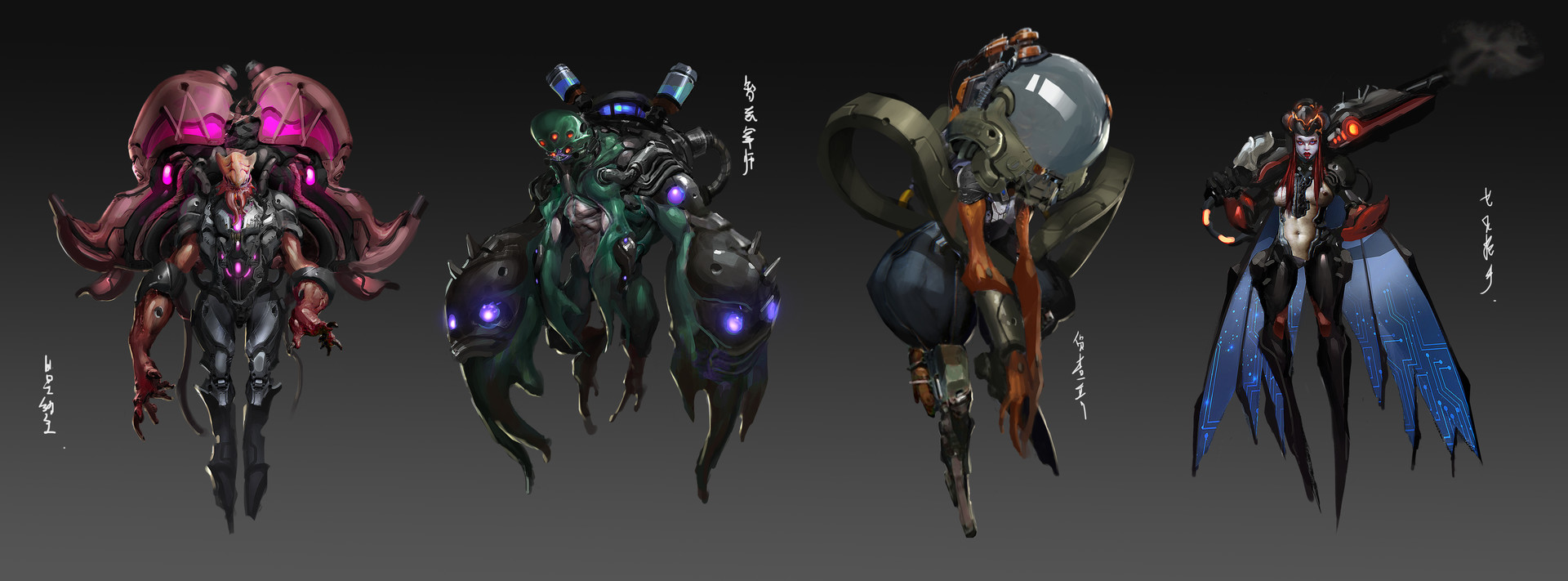 ArtStation - 4 aliens