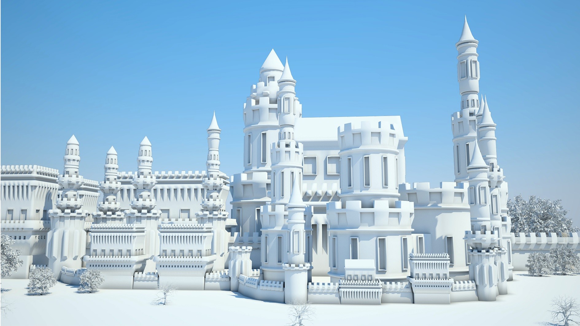ArtStation - 3D Castle