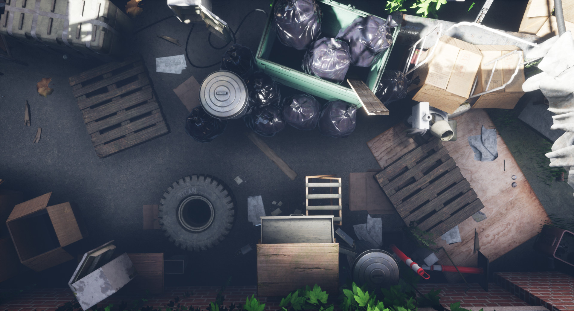 ArtStation - Back Alley Way