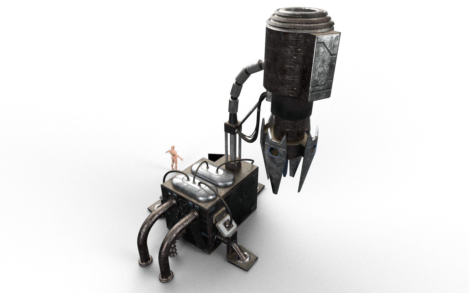 ArtStation - Boring machine