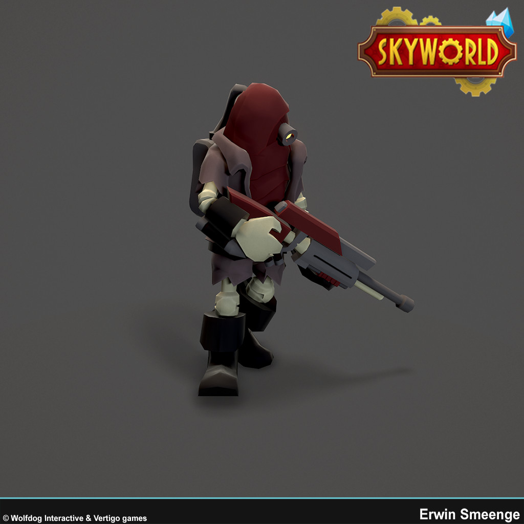 ArtStation - Demon sniper - Skyworld