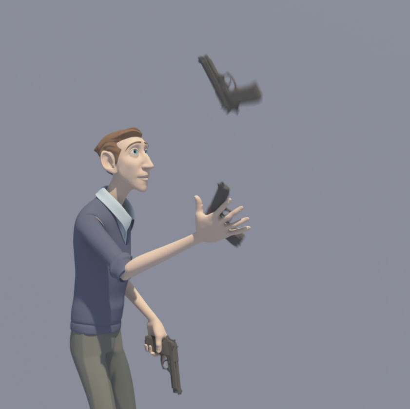 Duke Managhan - 3D Juggling Animation