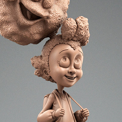 ArtStation - The Magic poof girl.