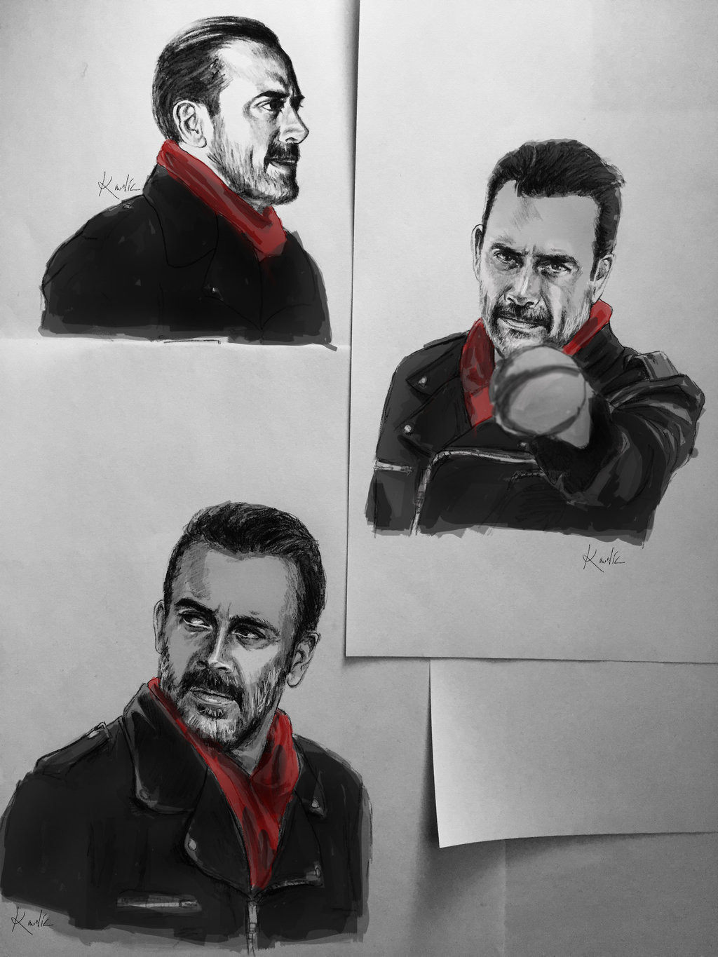 ArtStation - Negan feat. Lucille