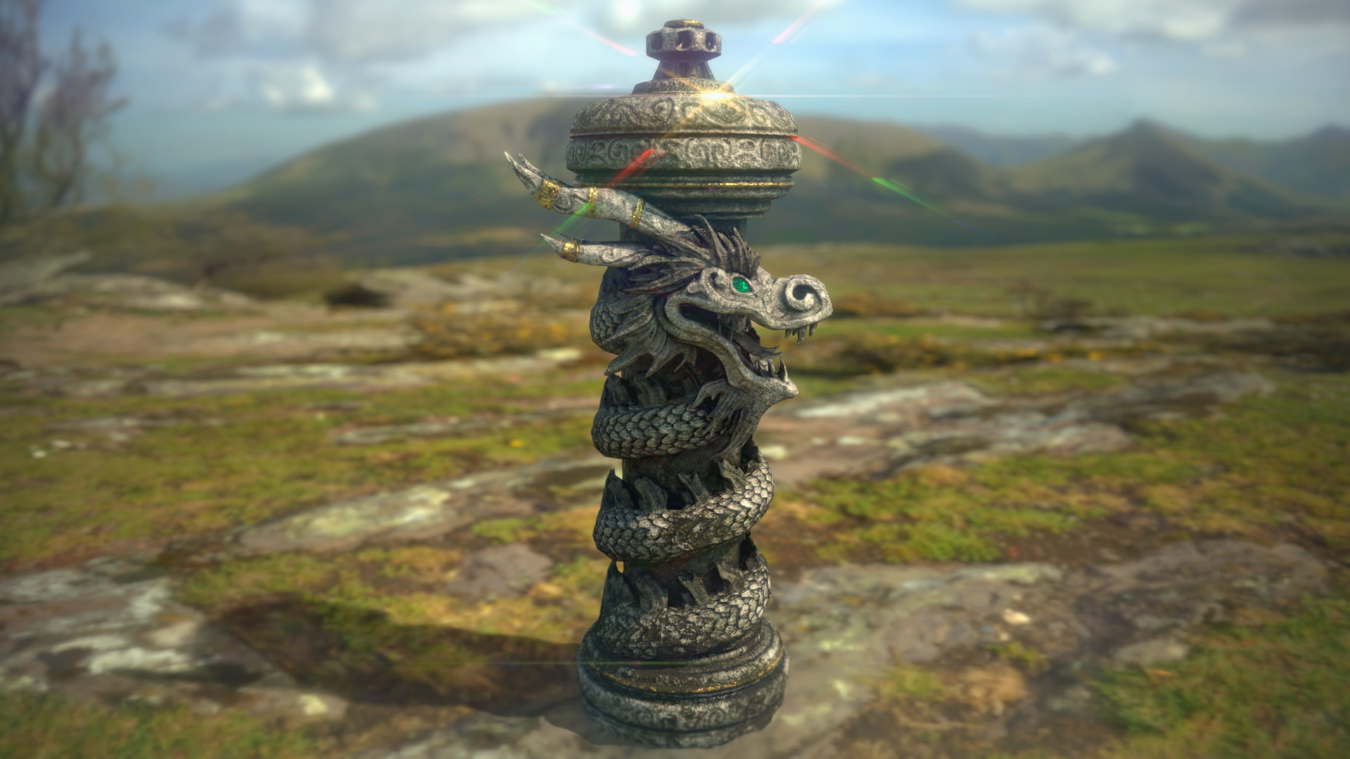 ArtStation - Dragon Scroll