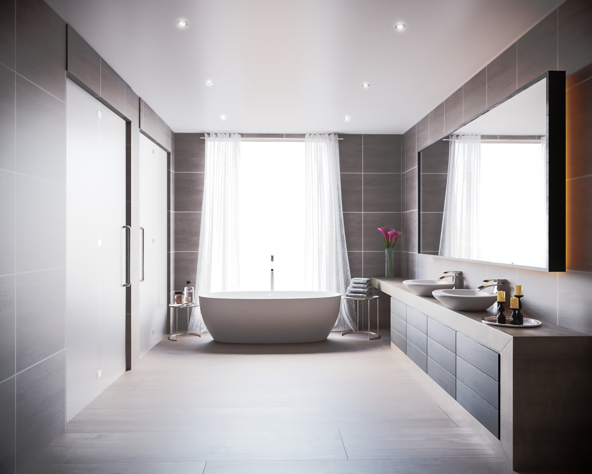 ArtStation - Bathroom visualization