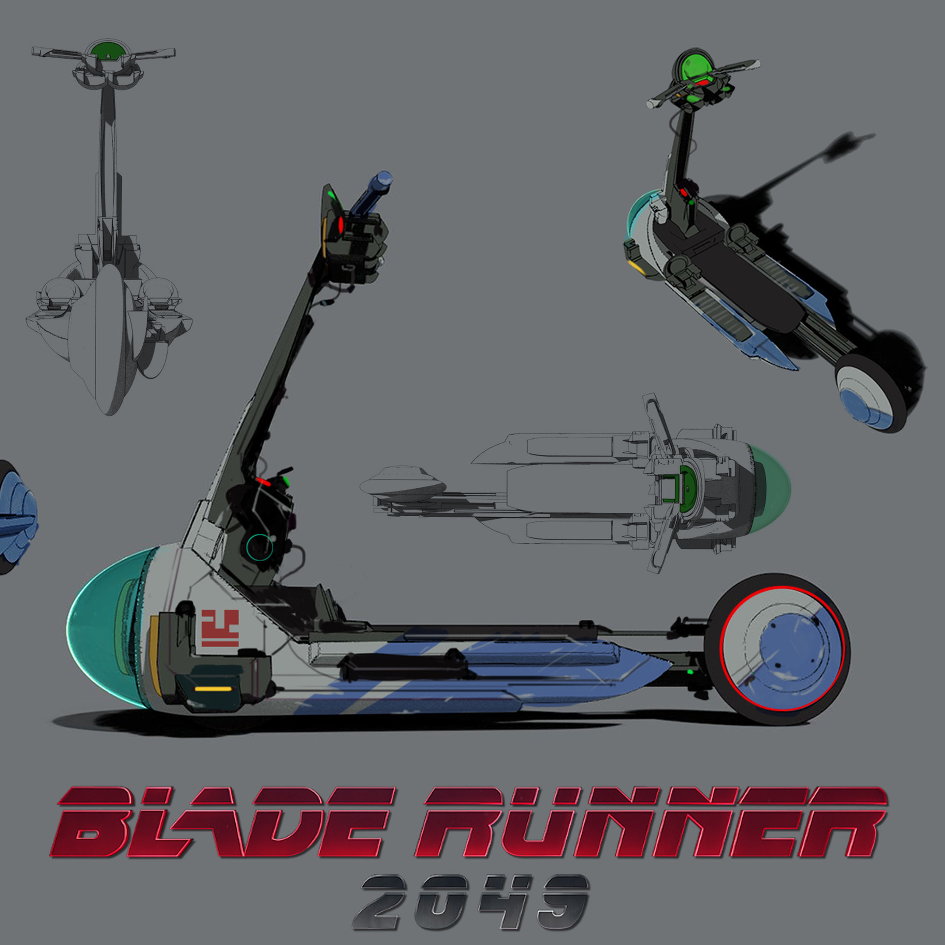 ArtStation - Blade Runner 2049 street props 2