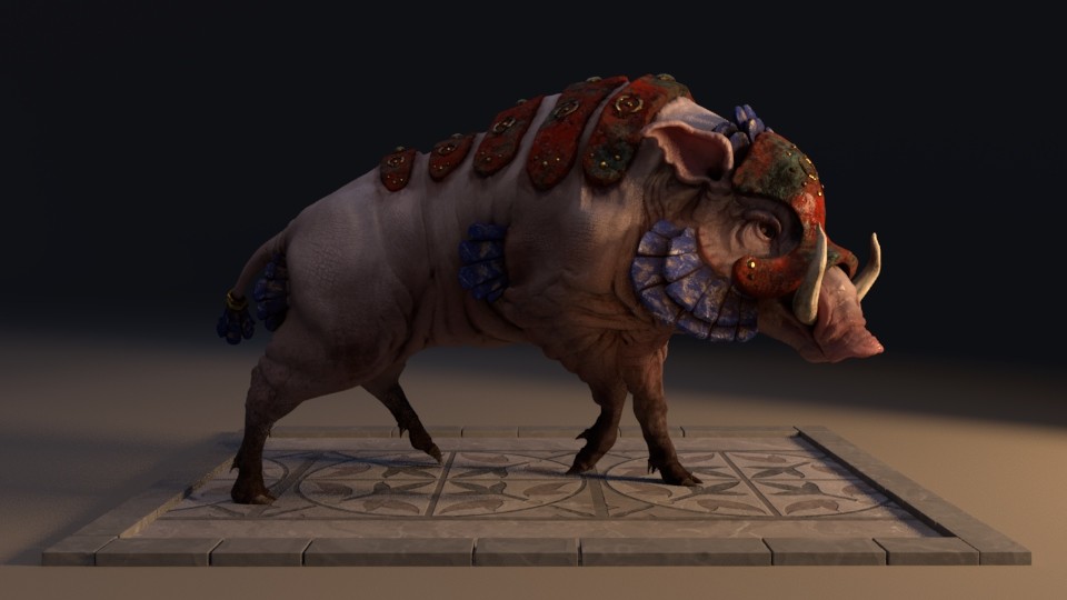 ArtStation - Quadruped Project - Creature Design