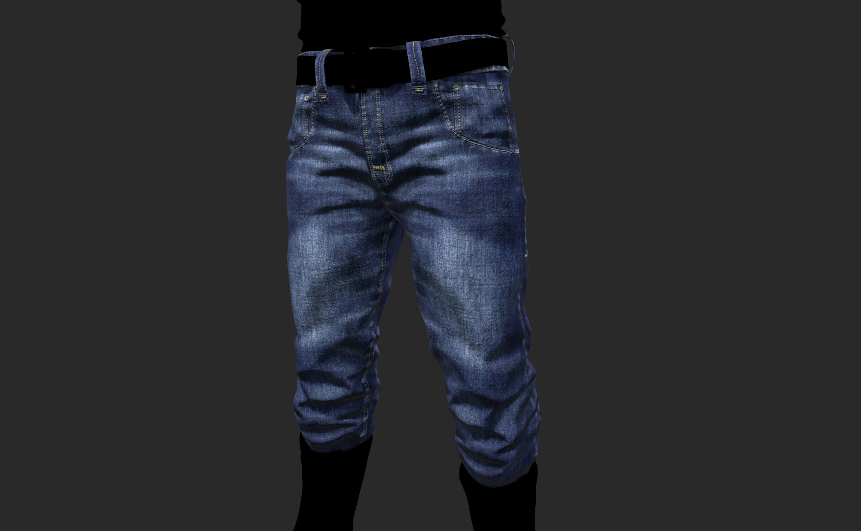 ArtStation - Denim_pants texturing