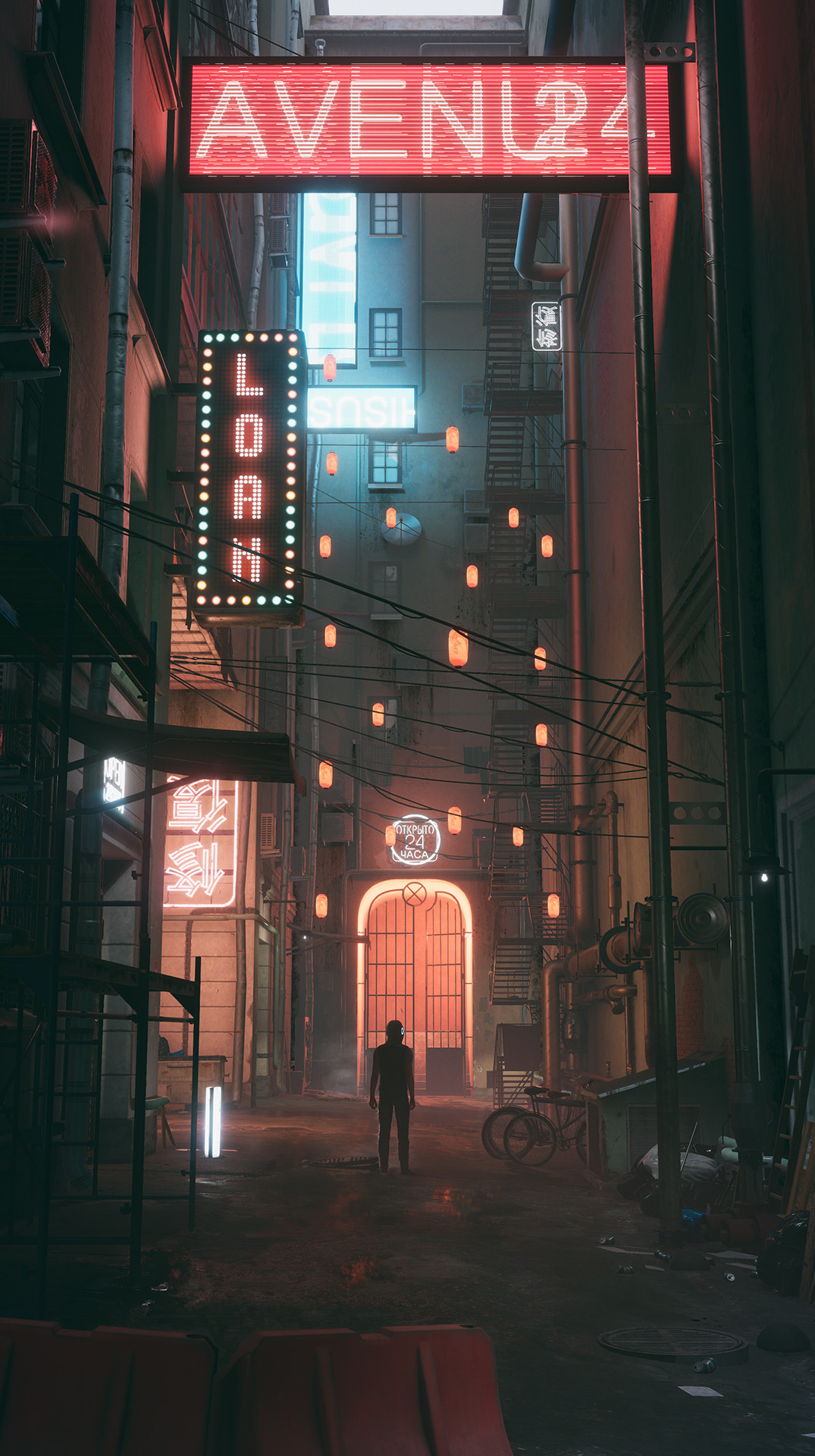 ArtStation - Unity Neon challenge