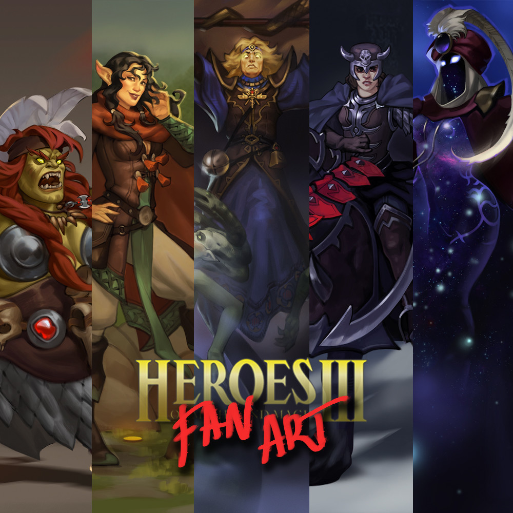 ArtStation - HoMM III Fanart pack vol.3