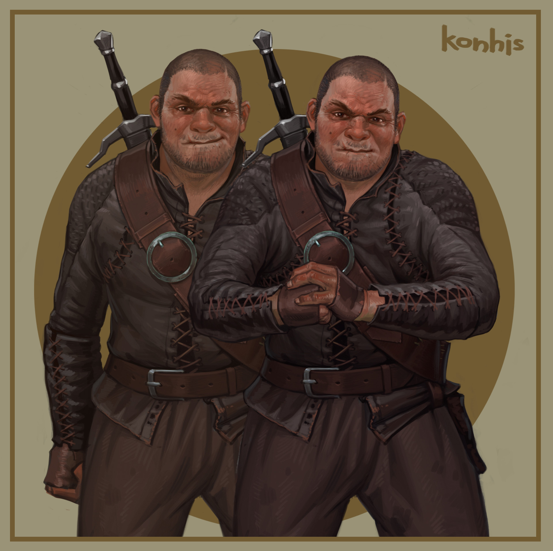 ArtStation - Bandit. Emotions