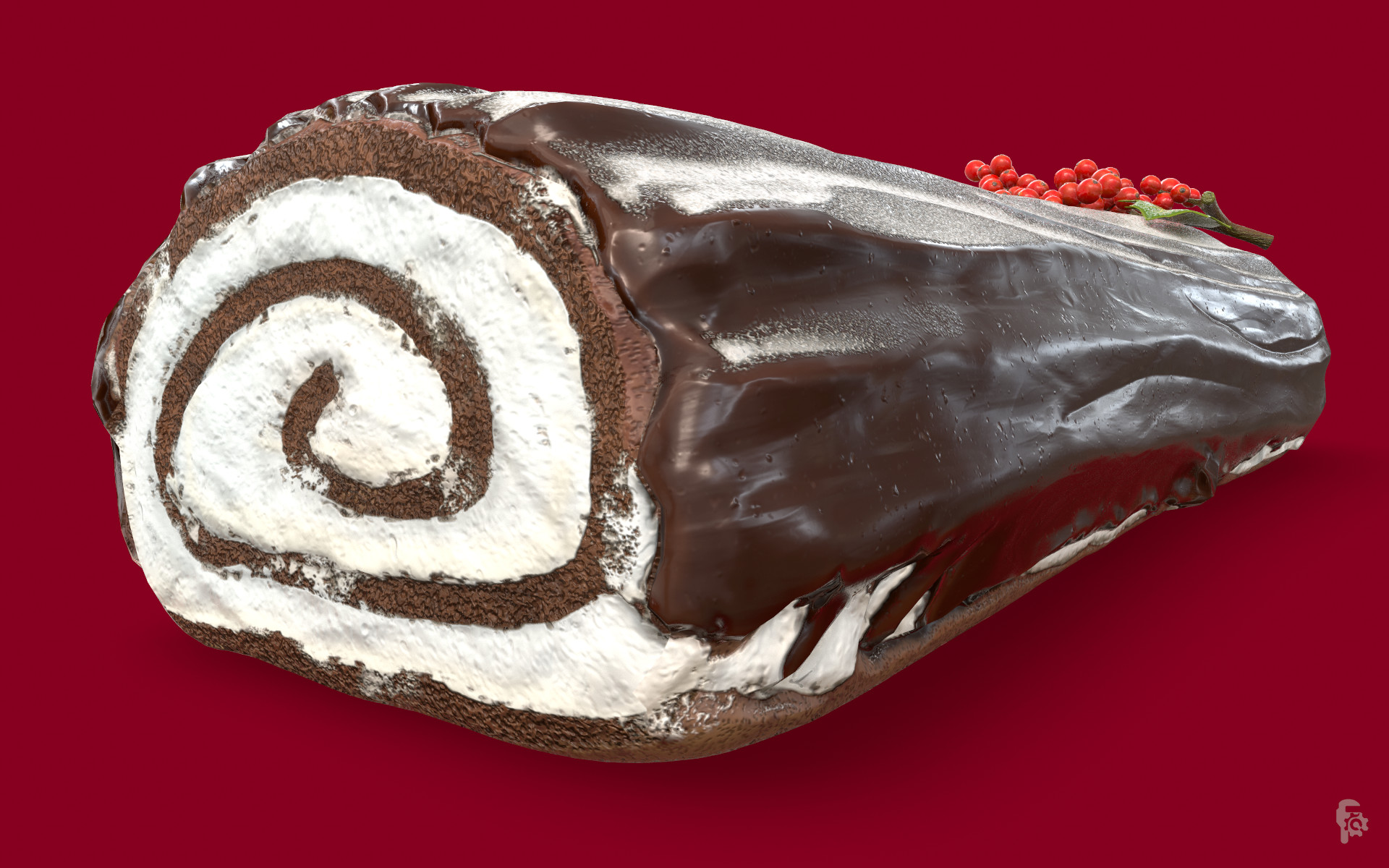 ArtStation - Yule Log