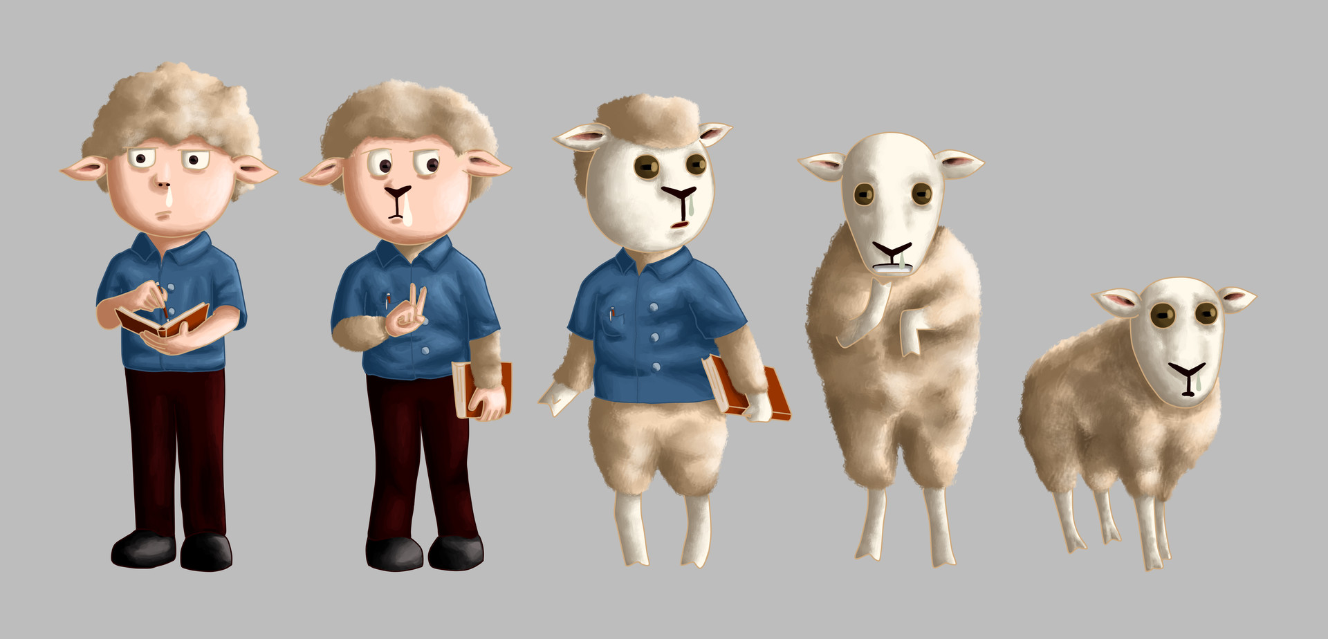 ArtStation - Antropomorphic Sheep