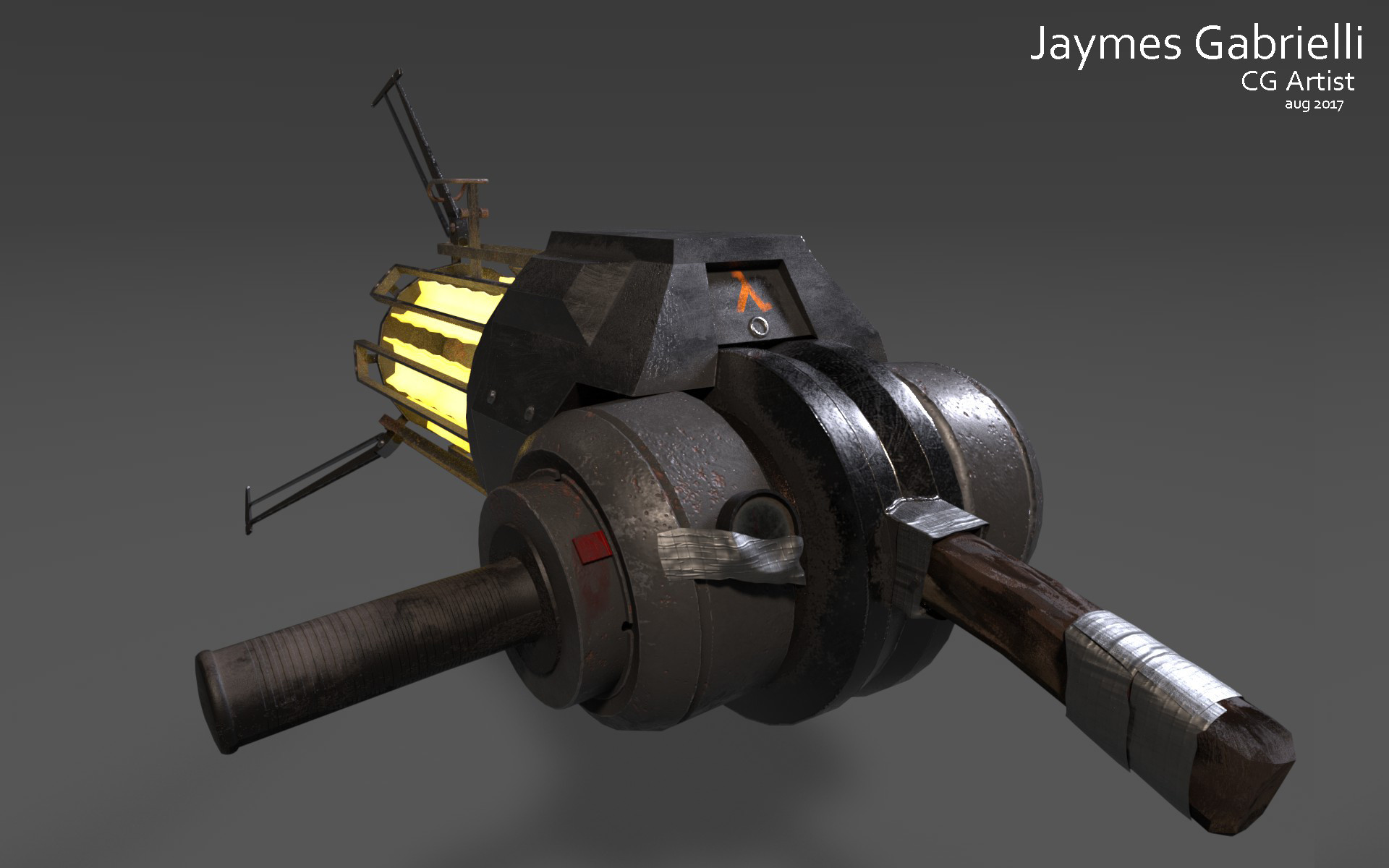 ArtStation - Gravity Gun Re-master