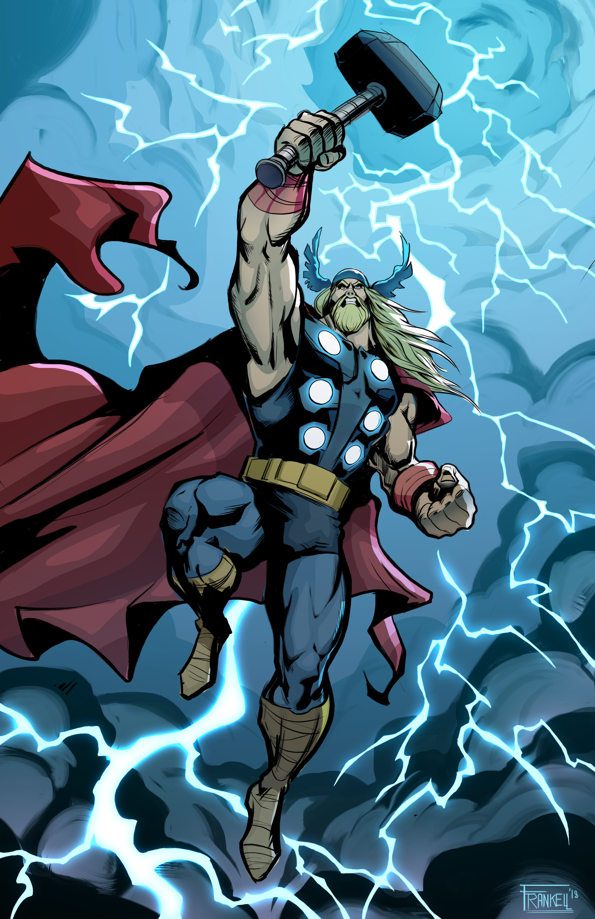 ArtStation - Thor, god of male vitality