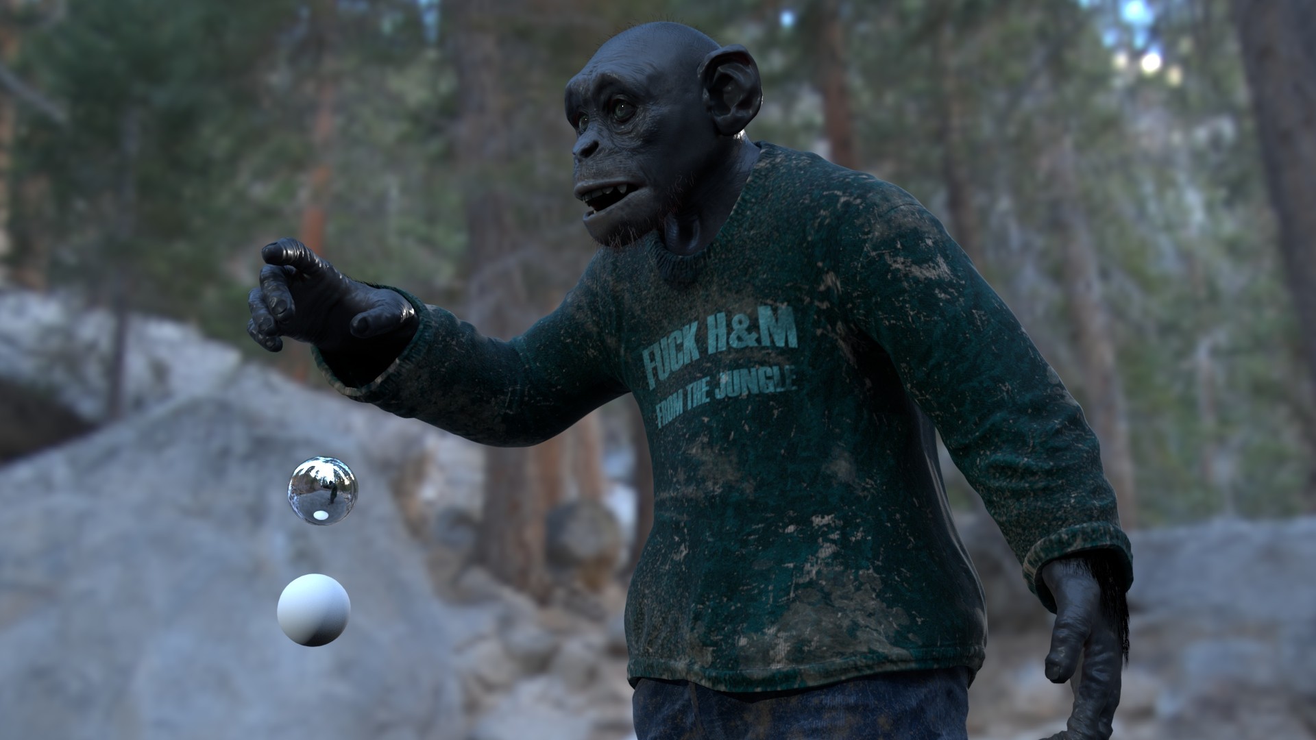 ArtStation - Coolest Monkey