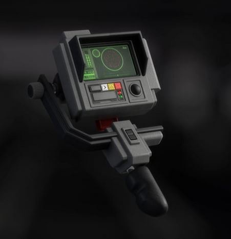 ArtStation - Prop Design - Retro Handheld Scanning Device - 3D animation