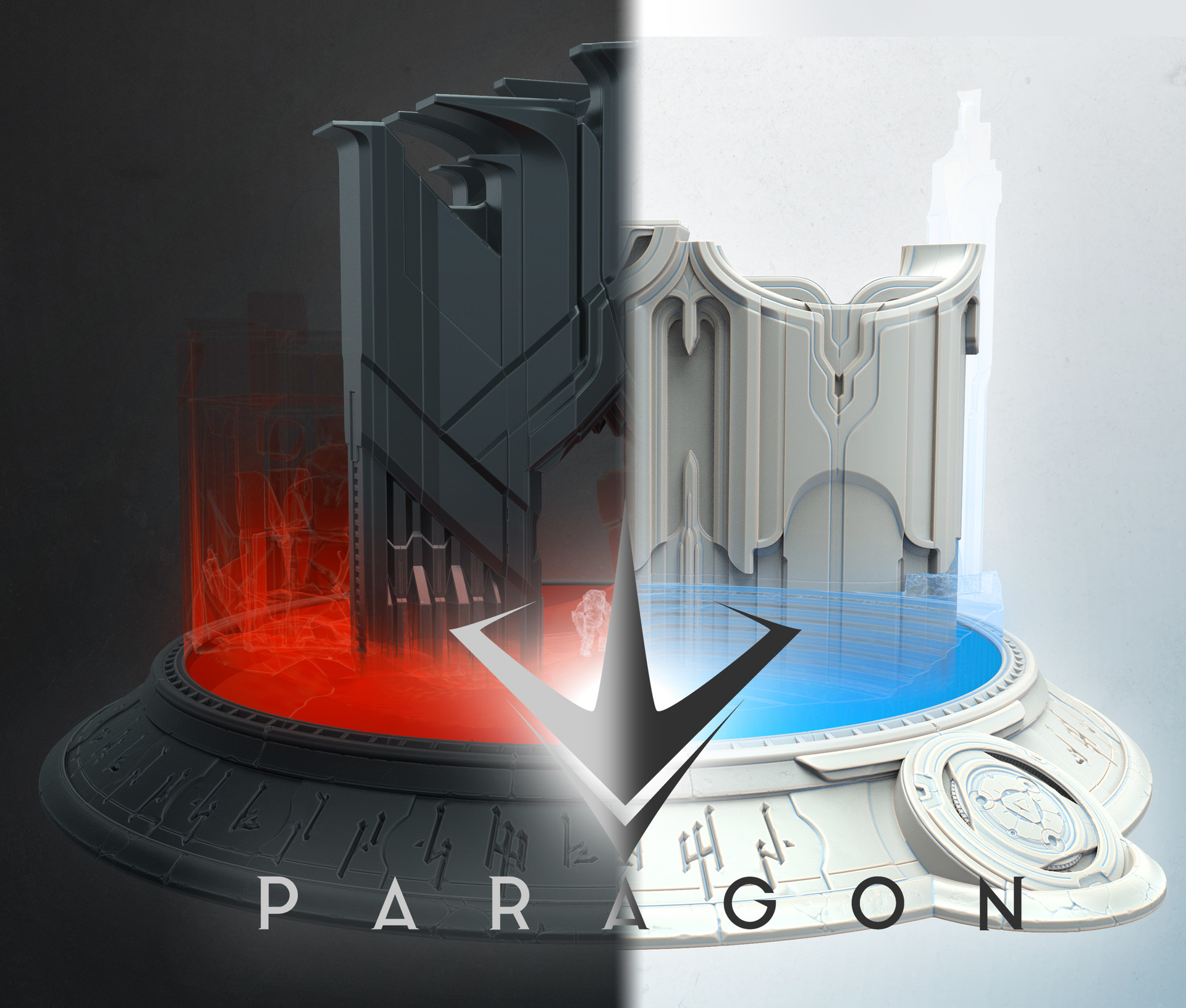 ArtStation - Paragon - Monolith Dawn/Dusk Architecture