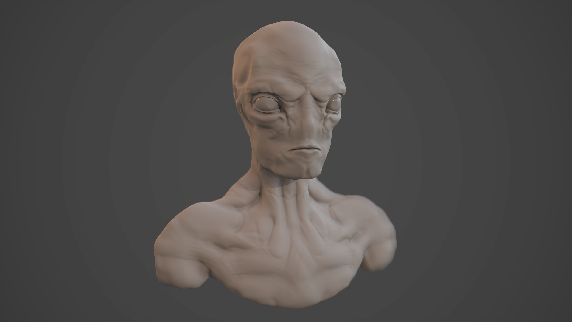 Harry Buckley-Robins - Alien 'Grey' Bust