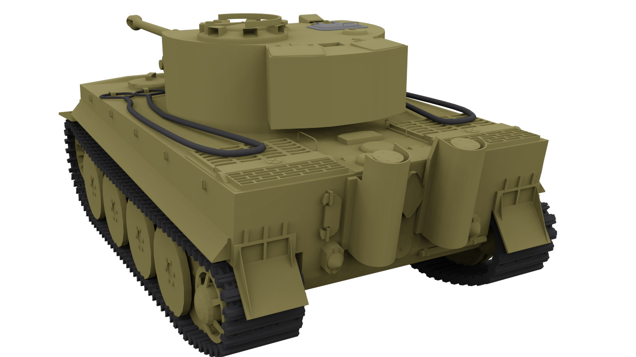 ArtStation - Panzerkampfwagen VI Tiger 1