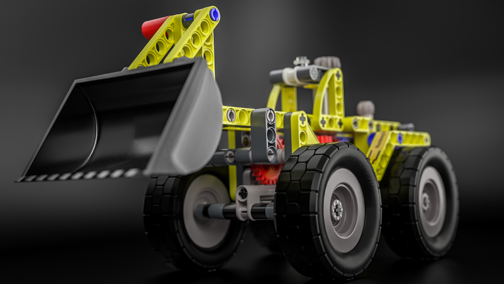 ArtStation - Lego Technic Digger