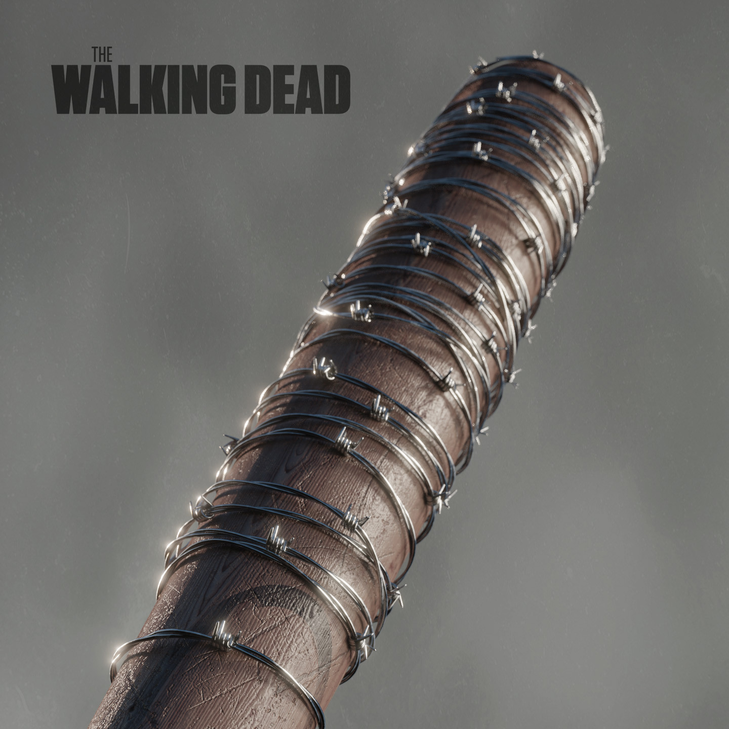 ArtStation - Negan's bat Lucille