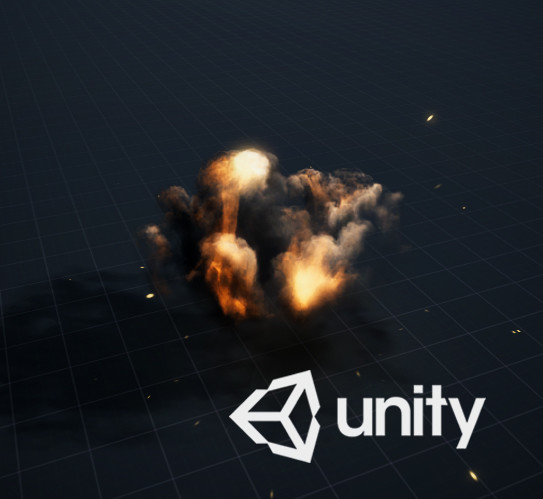 ArtStation - VFX Unity3D 2017.3 - Explosion test