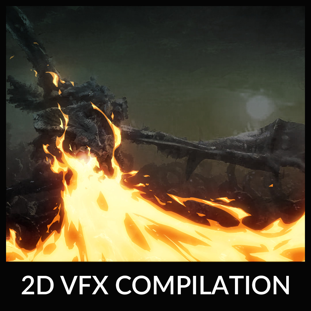 ArtStation - 2d VFX Compilation