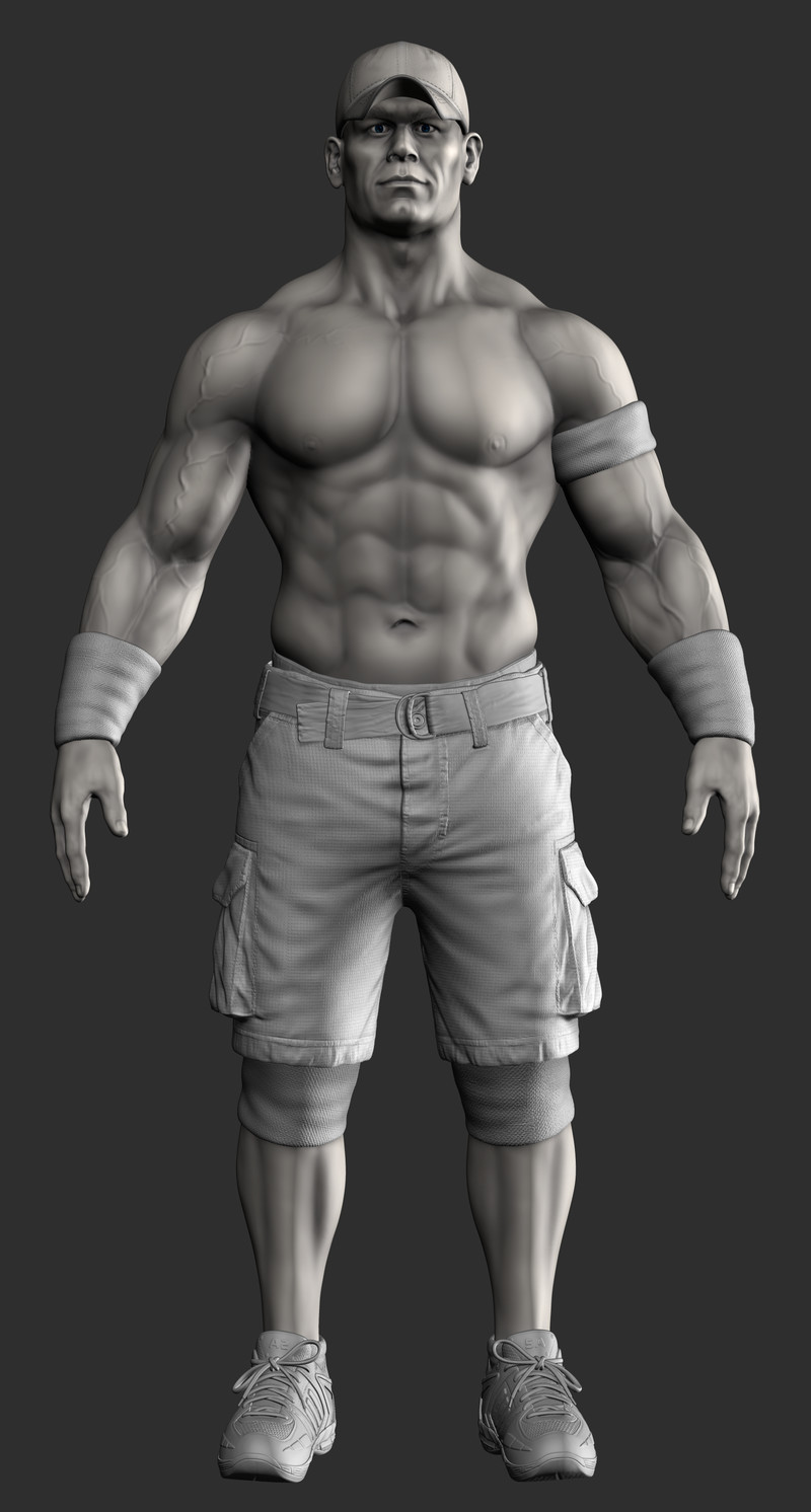 ArtStation - John Cena full body