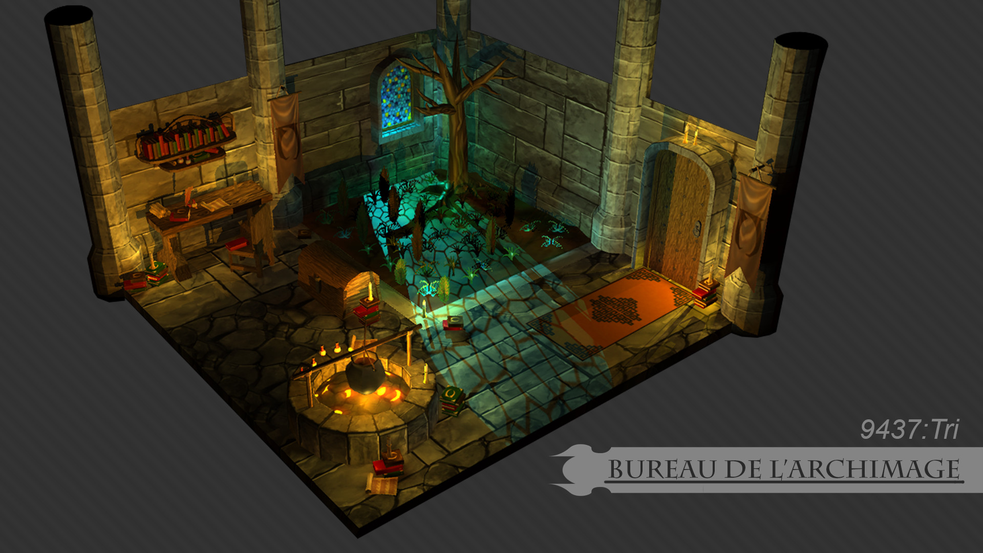 ArtStation - Fantasy Room