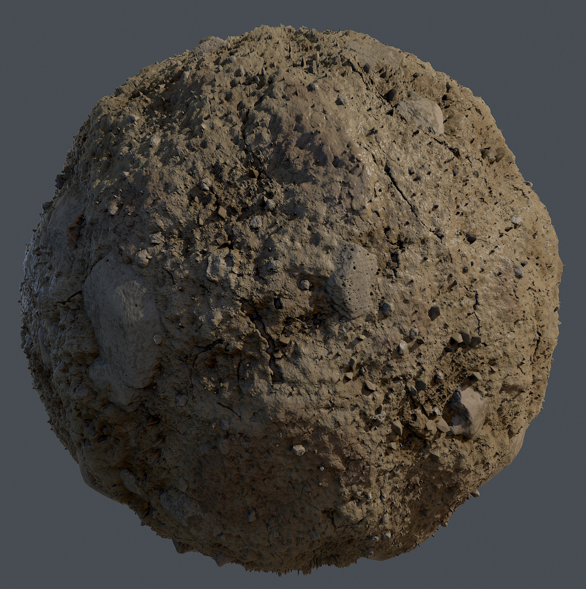 ArtStation - Muddy ground