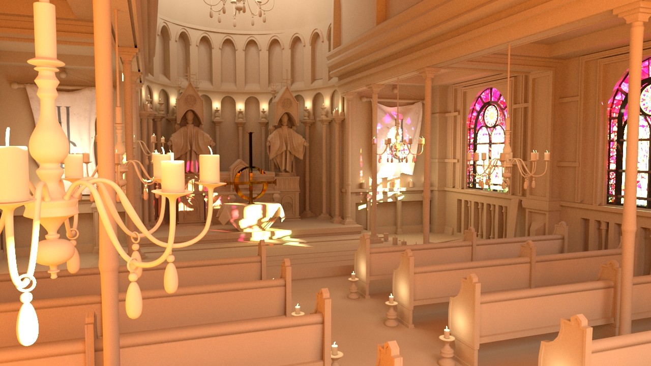 ArtStation - Ghost Chapel