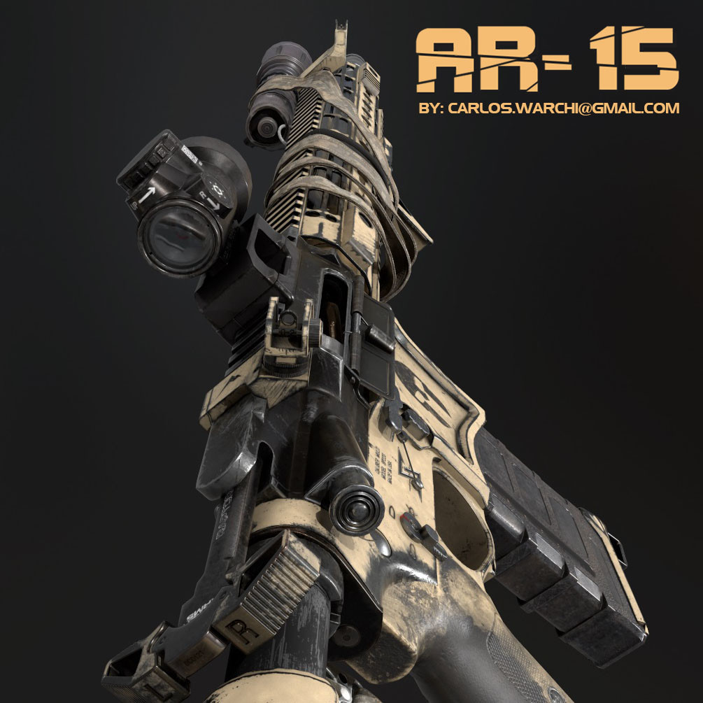 ArtStation - AR-15