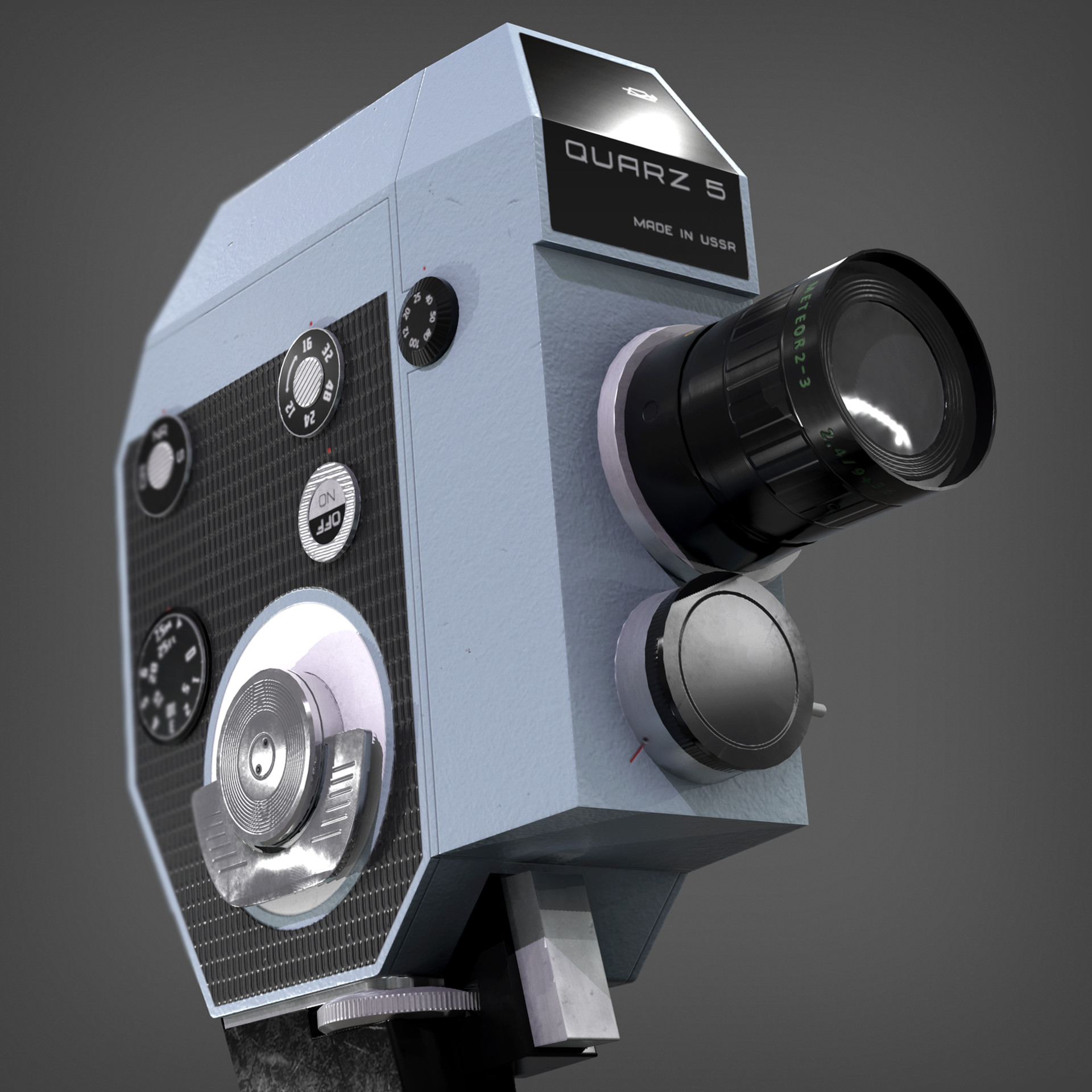 ArtStation - Retro Movie Camera