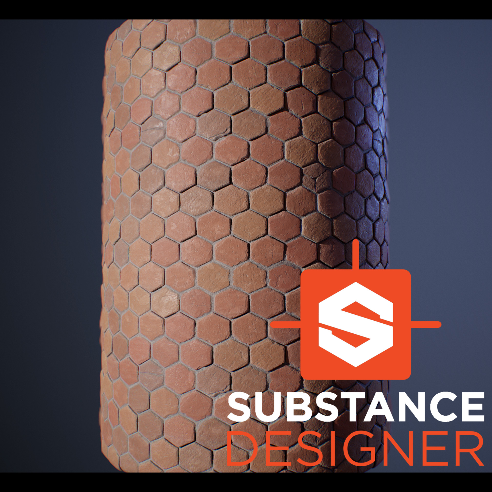 ArtStation - Hex Floor Tiles - Substance Designer 6