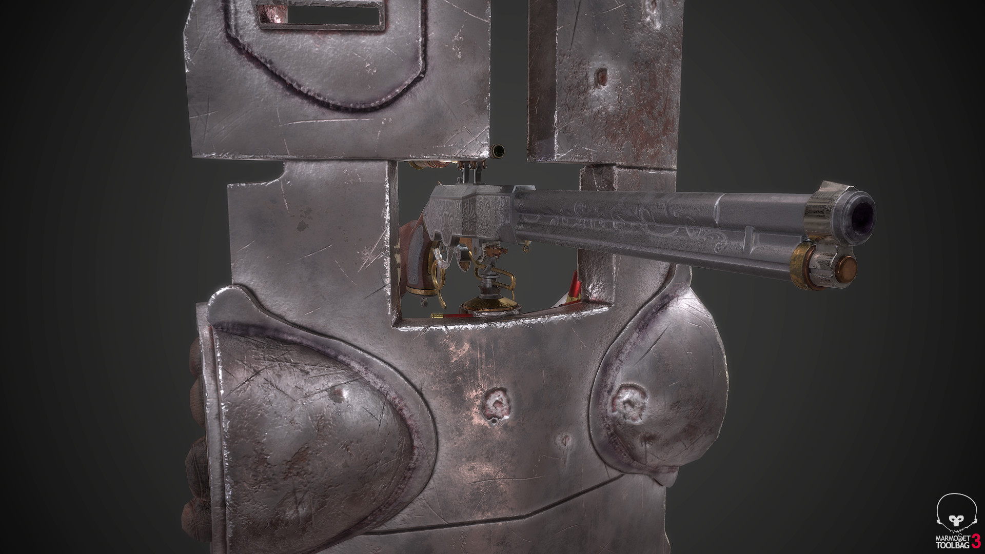 ArtStation - Shield Gun