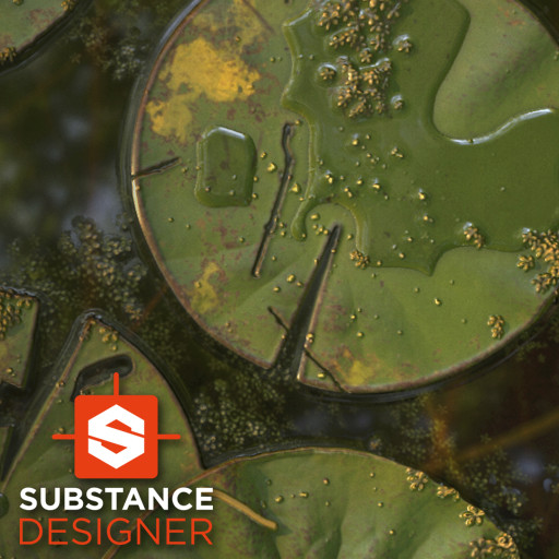 ArtStation - Aquatic Plants: Substance Designer