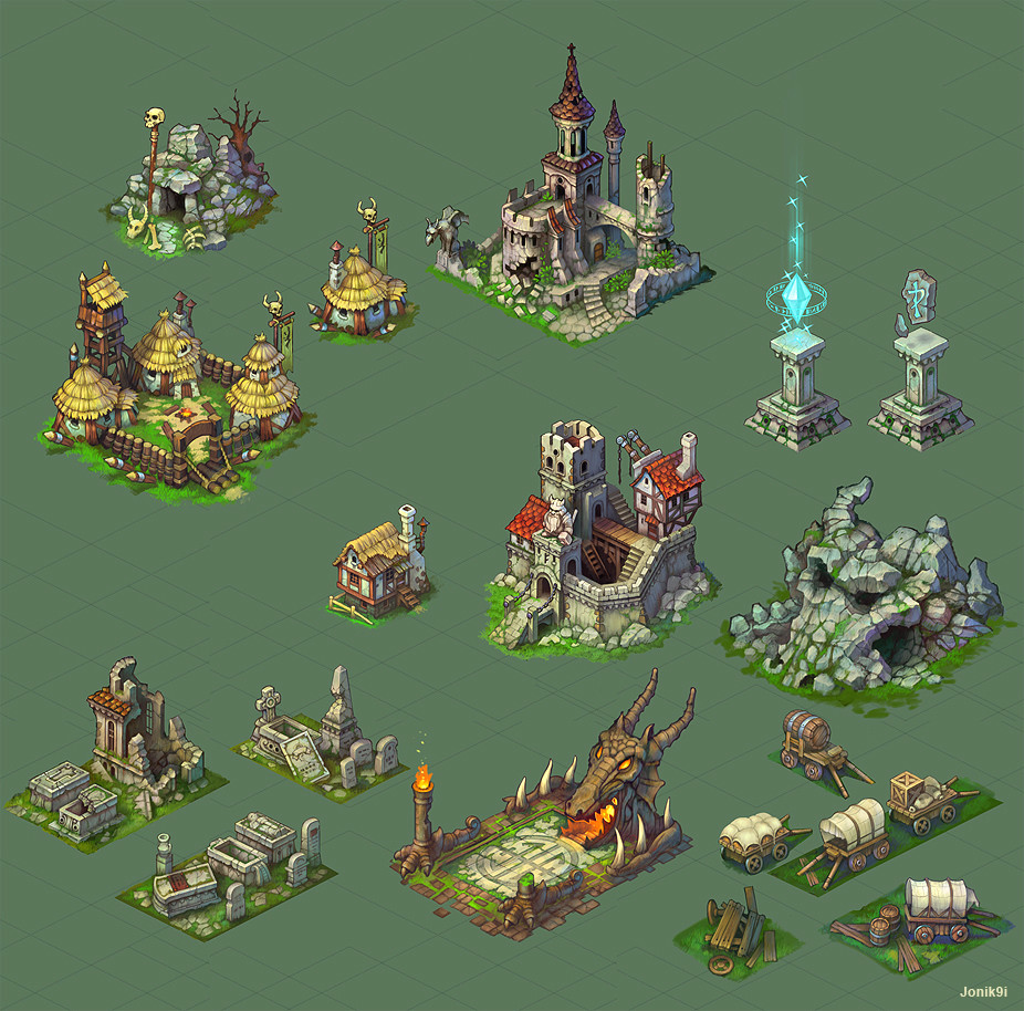 ArtStation - Game art