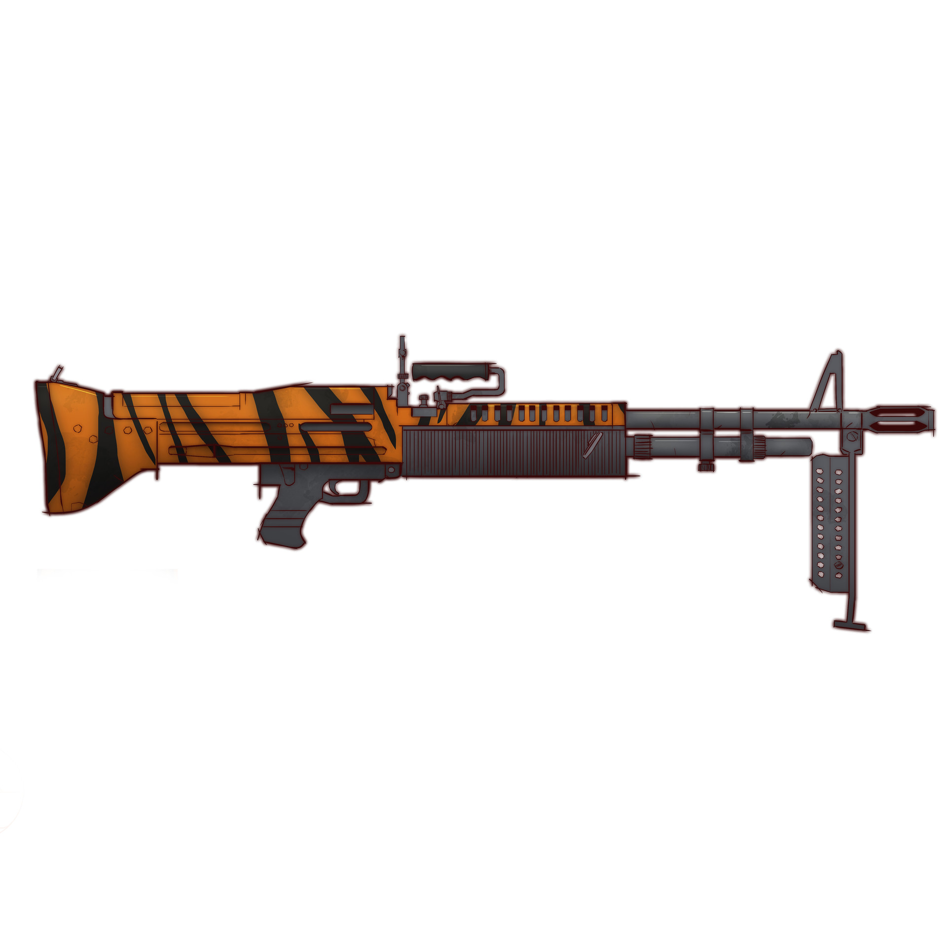 ArtStation - M60 Weapon Skins